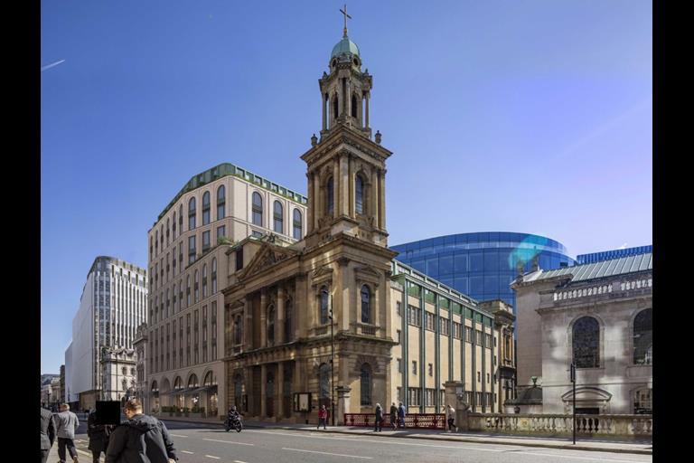 Aukett Swanke replaces Eric Parry on stalled City hotel scheme | News ...